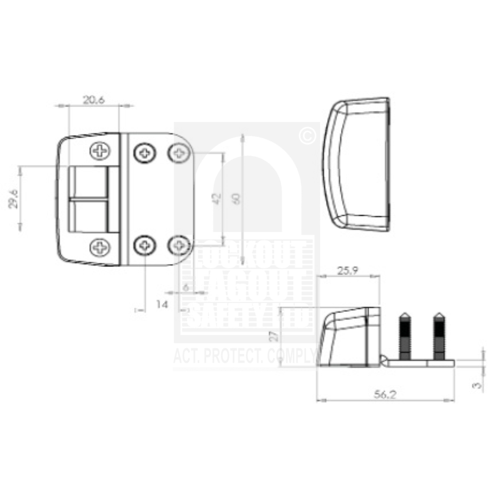 Lockout-Tagout.co.uk: Abloy Rim Locks